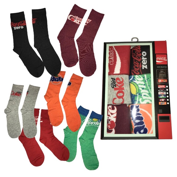 Coca Cola | Underwear & Socks | Nwt Limited Edition Coca Cola Odd Sox ...